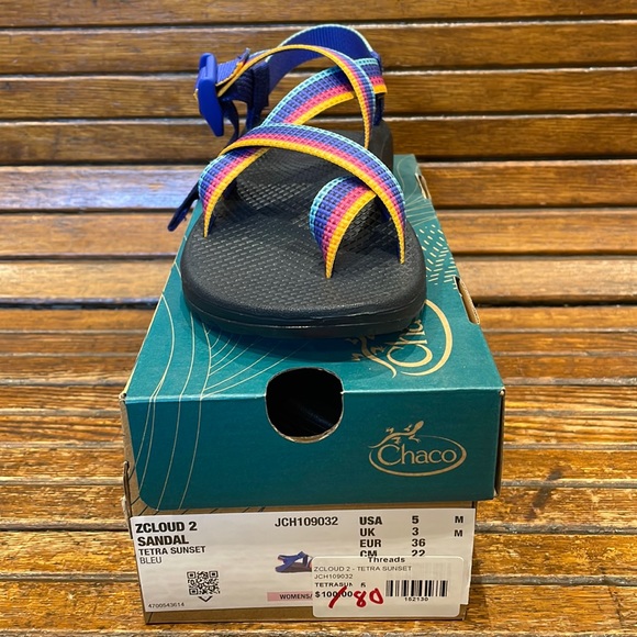 Chaco | Shoes | Brand New Chaco Zcloud 2 In Tetra Sunset | Poshmark